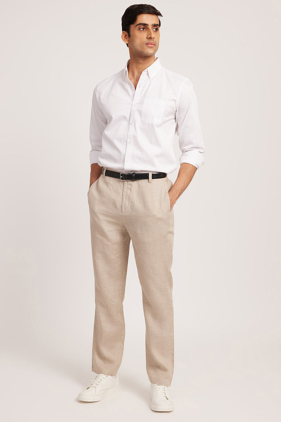 Pants for men- Buy Linen Easy Pants for Men Ginger Online